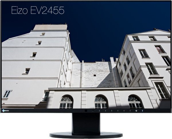 Test de l'écran EIZO EV2455 par Arnaud Frich